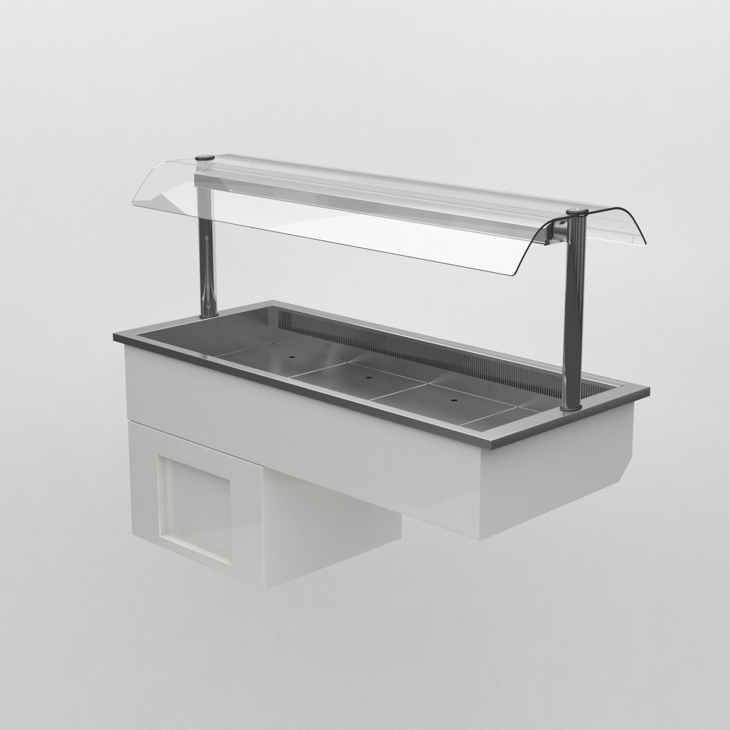 Serve Over Counter Display Fridge | Chilled Buffet Display