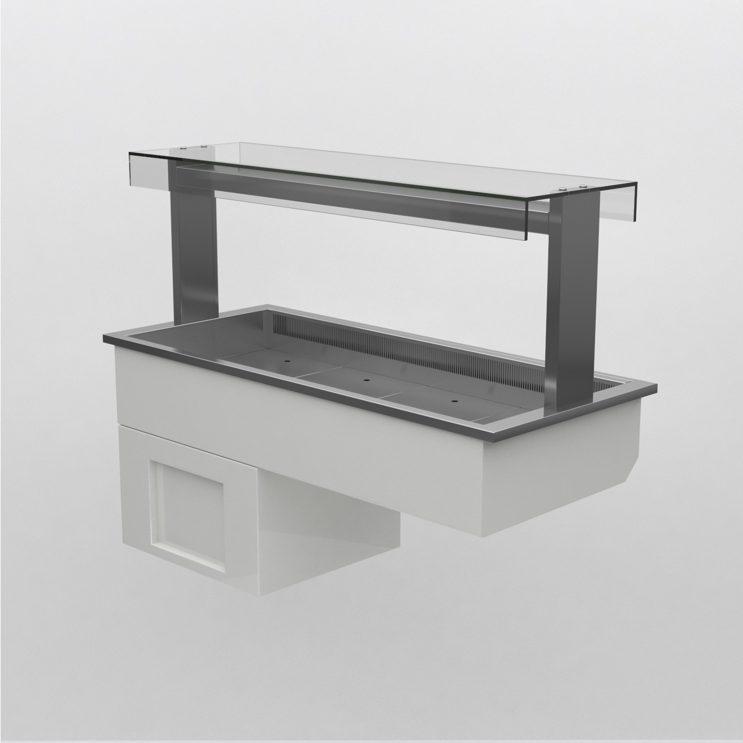 Salad Fridge Display | Cold Food Display Counter | manhattan