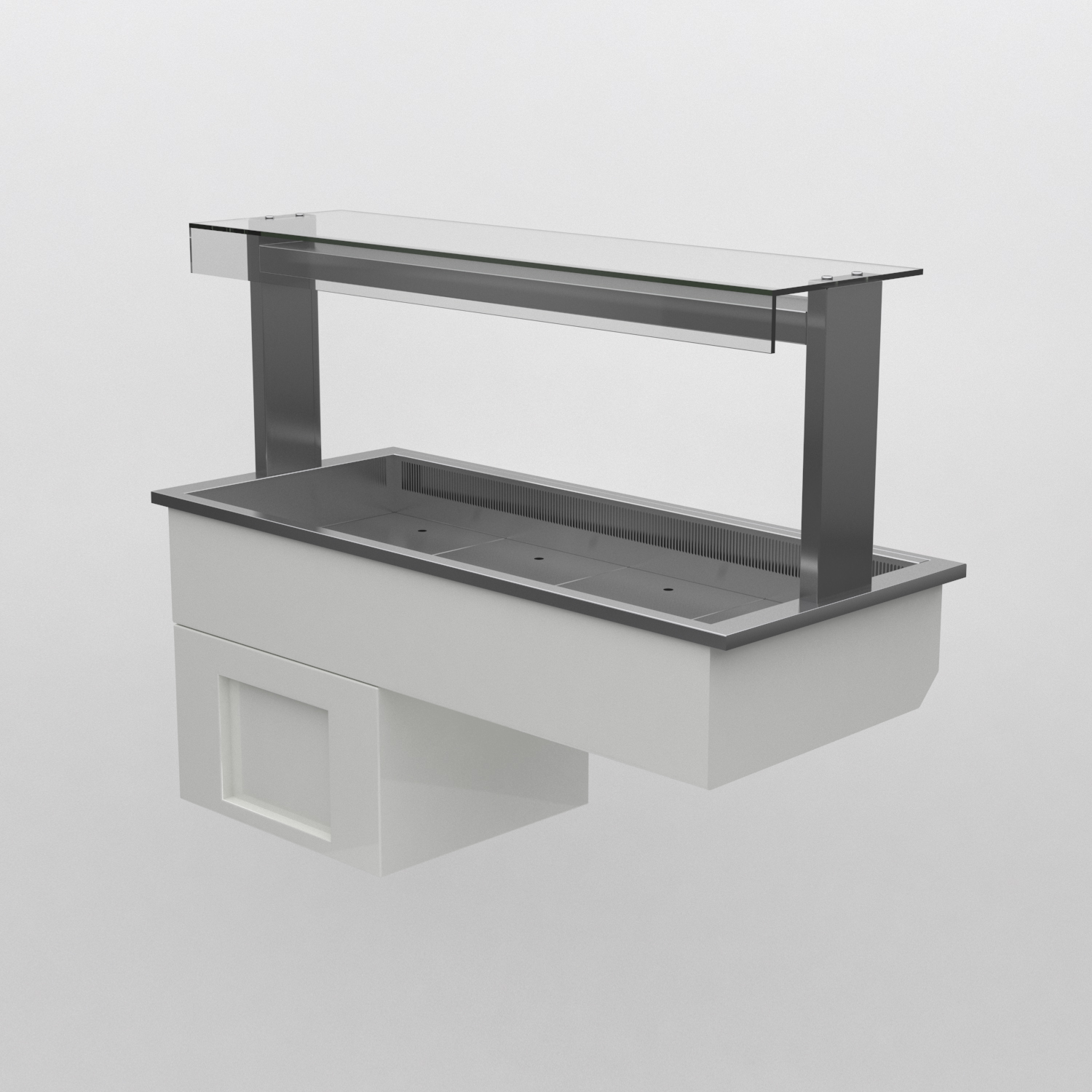 Salad Fridge Display | Cold Food Display Counter | manhattan